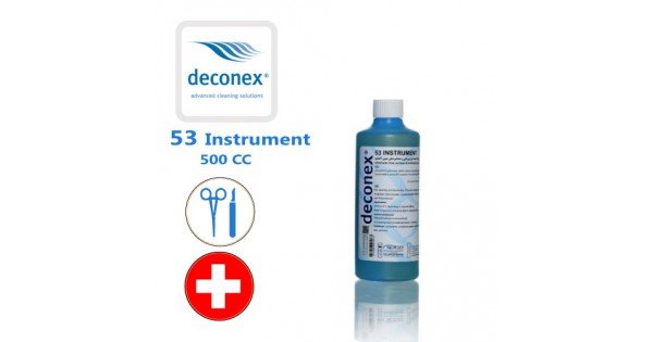 محلول ضدعفونی کننده ابزار دکونکسِ Deconex 53 Instrument - نیم لیتری ...