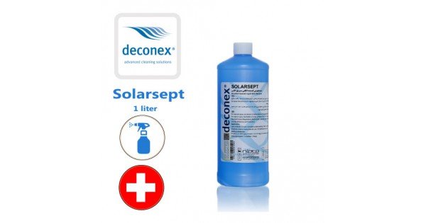 محلول ضدعفونی کننده سریع الاثر سطوح و ابزار تخصصی سولارسپت دکونکس یک لیتری Solarsept Deconex ...